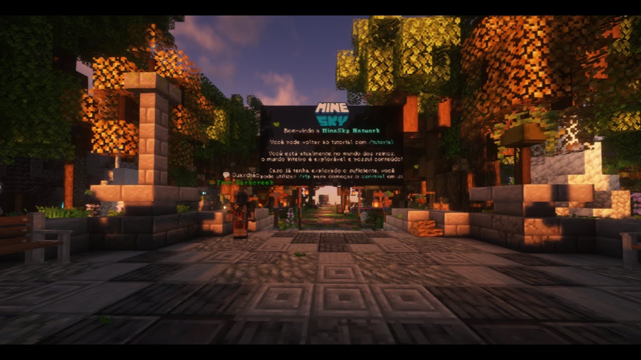 MINESKY, O MELHOR SERVIDOR DE MINECRAFT RPG VOLTOU!!! (SEM MODS) - YouTube