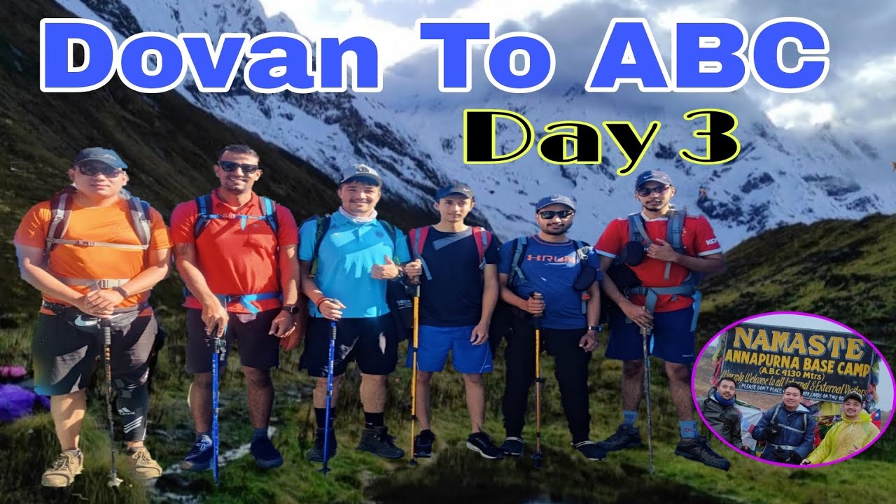 ABC TREK || Day 3 || Dovan To ABC || Final Day || #goKKsVlogs # ...