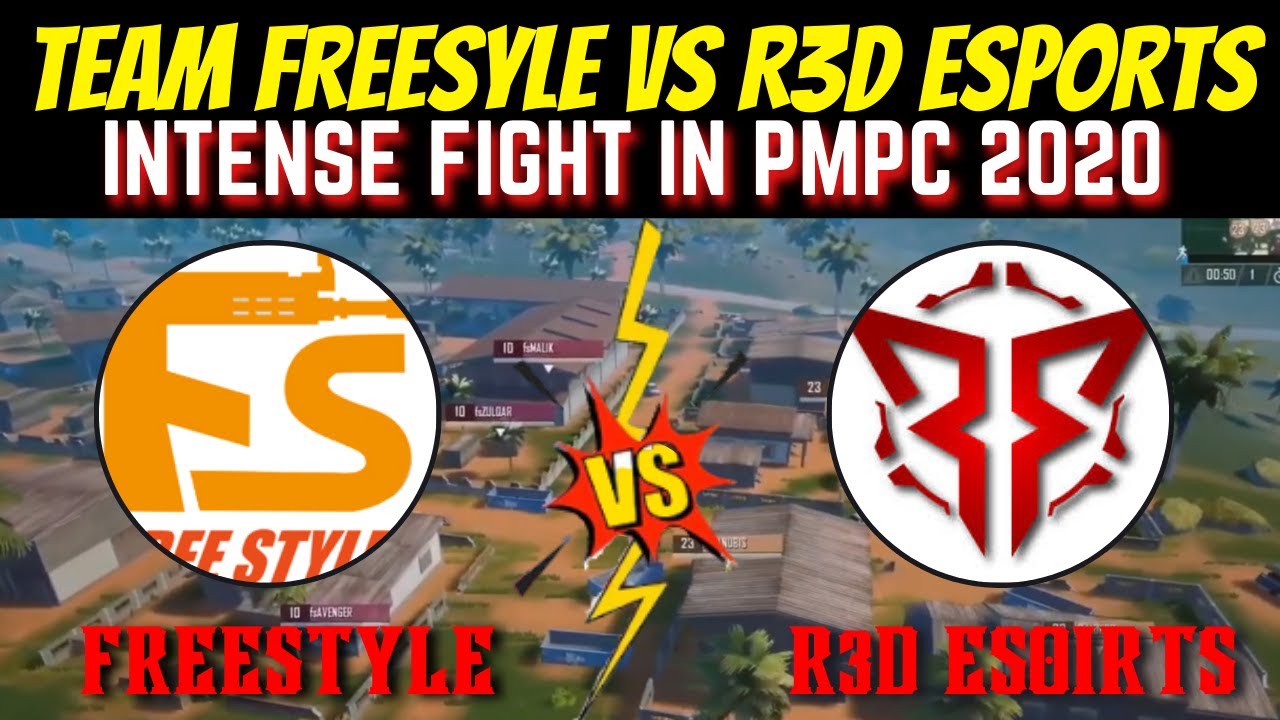 TEAM FREESTYLE VS R3D ESPORTS INTENSE FIGHT IN PMPC 2020 | TEAM FS VS ...