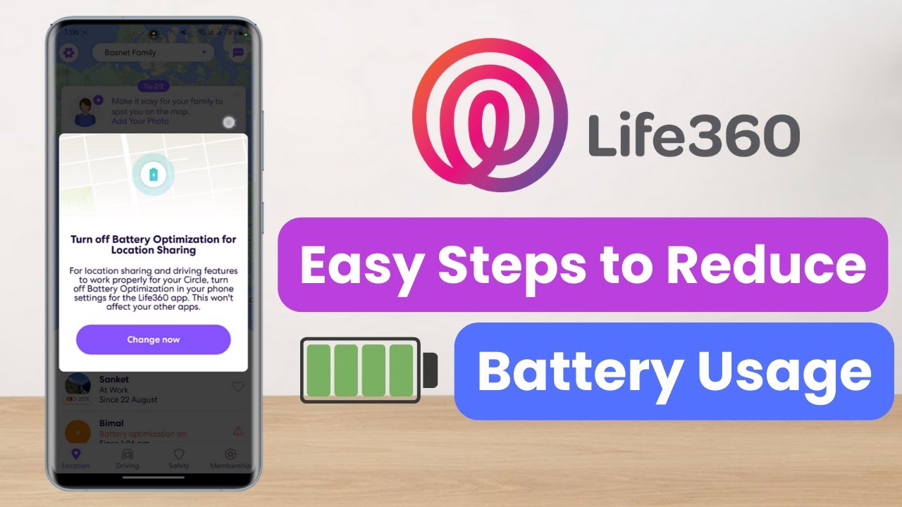 Life360: How to Reduce Battery Usage ! - YouTube