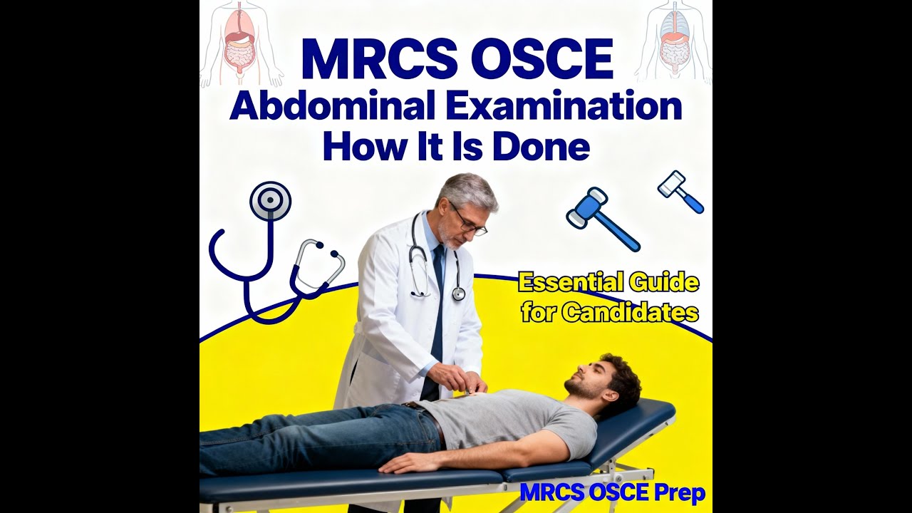 MRCS Abdominal Examination: Examiner Tips & OSCE Station Guide - YouTube