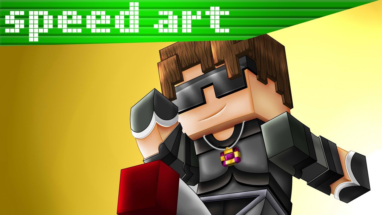 SkyDoesMinecraft speed art - YouTube