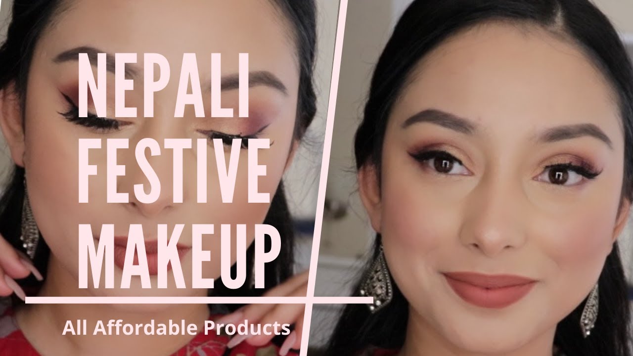 Dashain Makeup Tutorial | Nepali Festive Makeup | Ashmita - YouTube