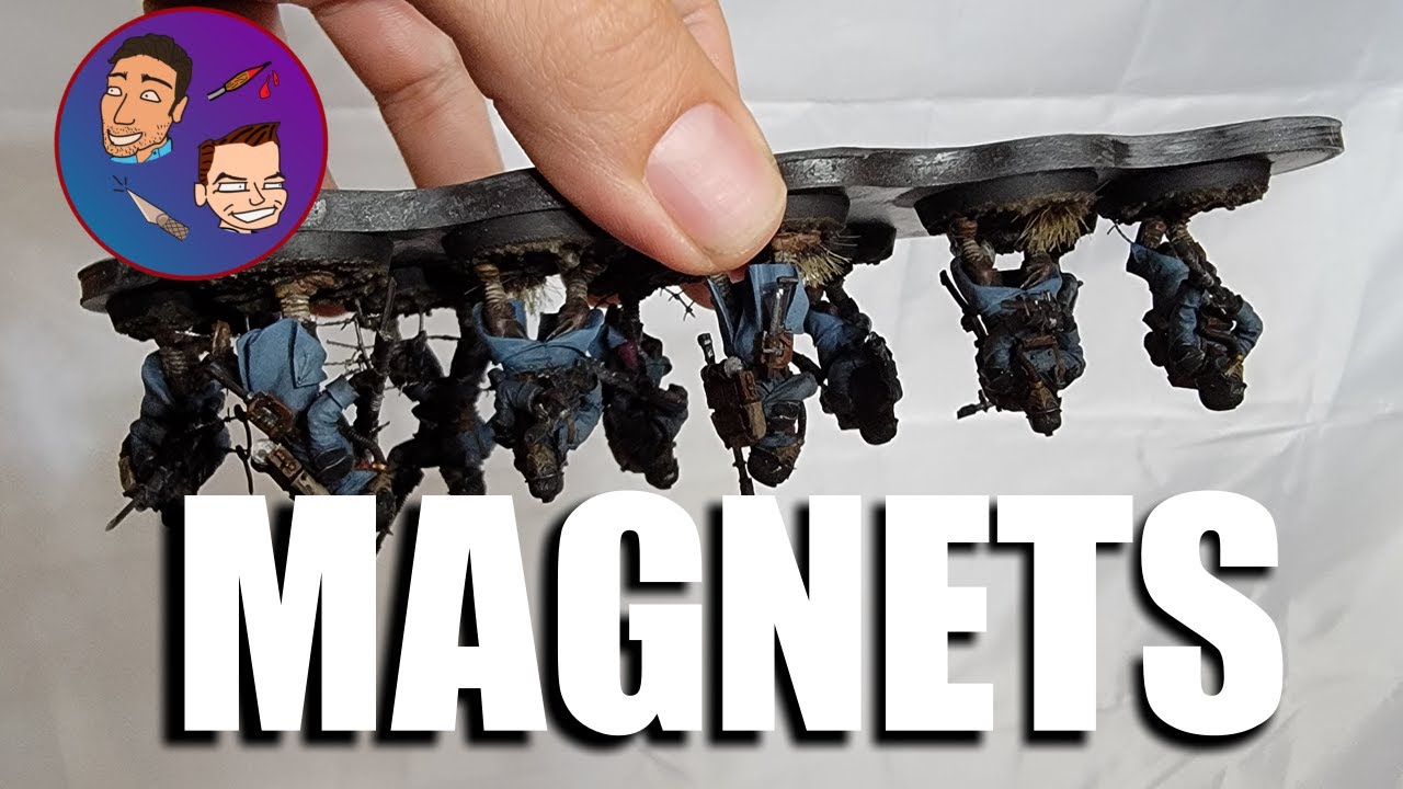 Magnetic Models, Movement Trays, and Army Cases - YouTube