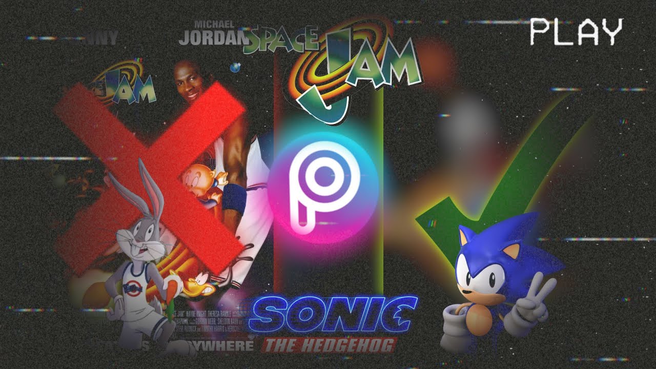 [RareGalaxy5] I Recreated A Space Jam Poster And Added Sonic Characters ...