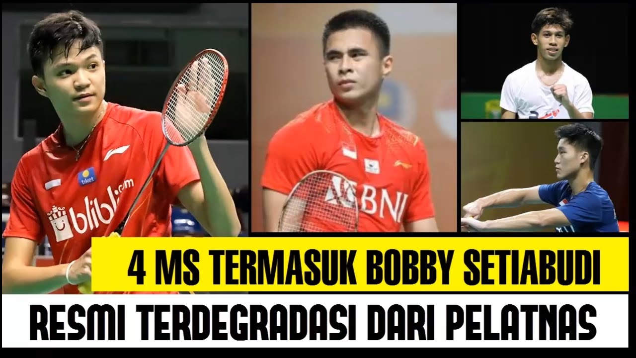4 TUNGGAL PUTRA TERMASUK BOBBY SETIABUDI RESMI TERDEGRADASI DARI ...