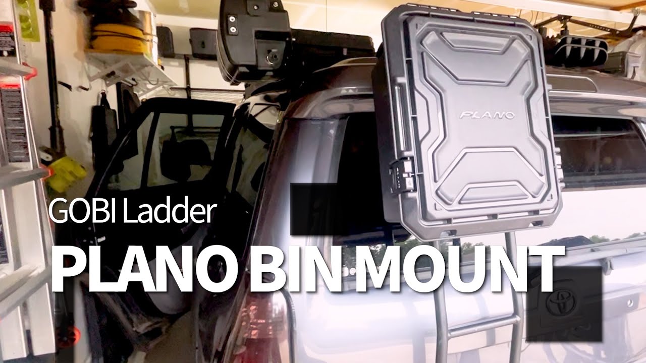 Simple Plano Bin Mount to Gobi Ladder - YouTube