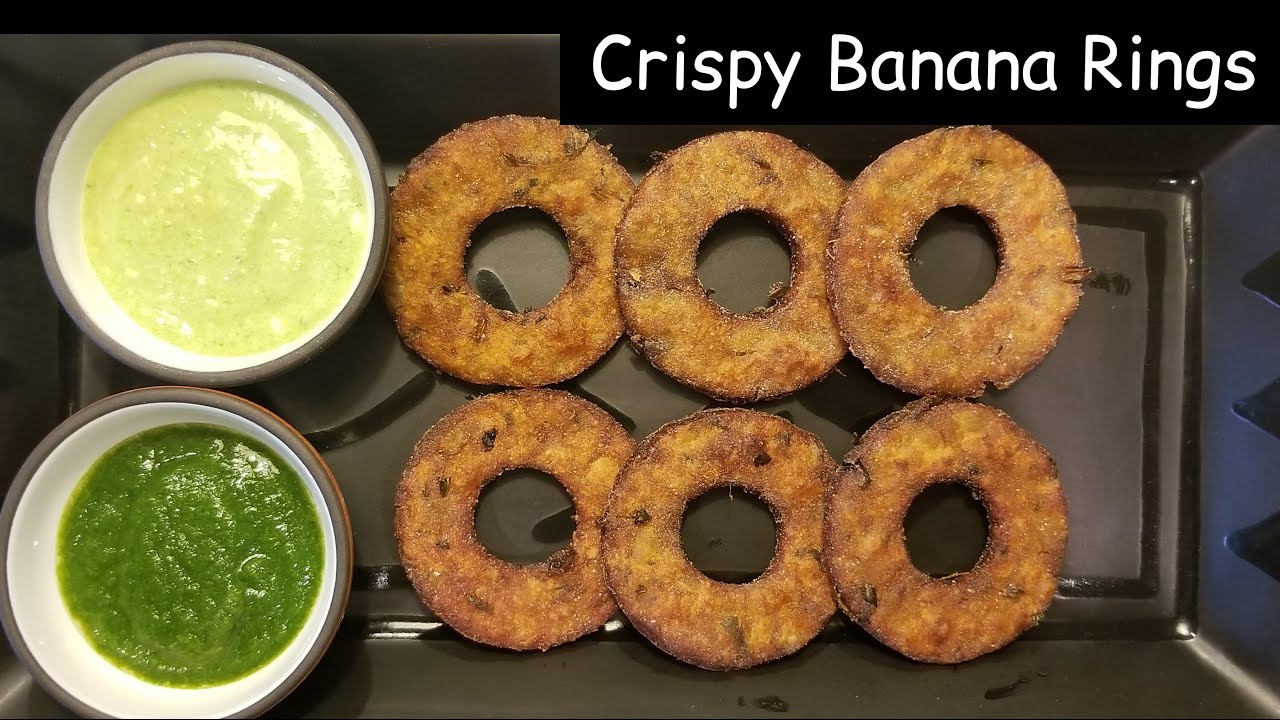 Crispy Banana Rings - YouTube