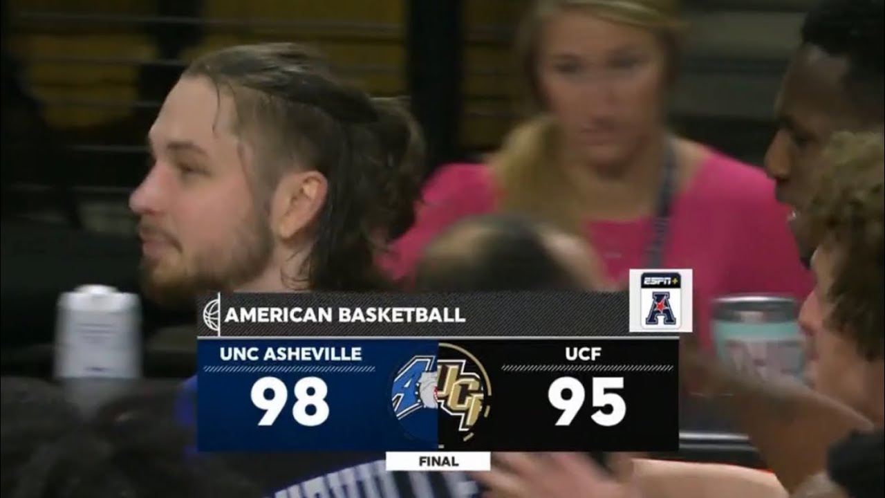 UNC Asheville UPSETS UCF in 2OT | UNC Asheville vs UCF | 11/7/2022 ...