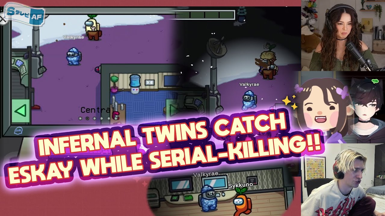 UNLOSABLE GAME! Sykkuno and Valkyrae CATCH Eskay RED-HANDED while she's ...