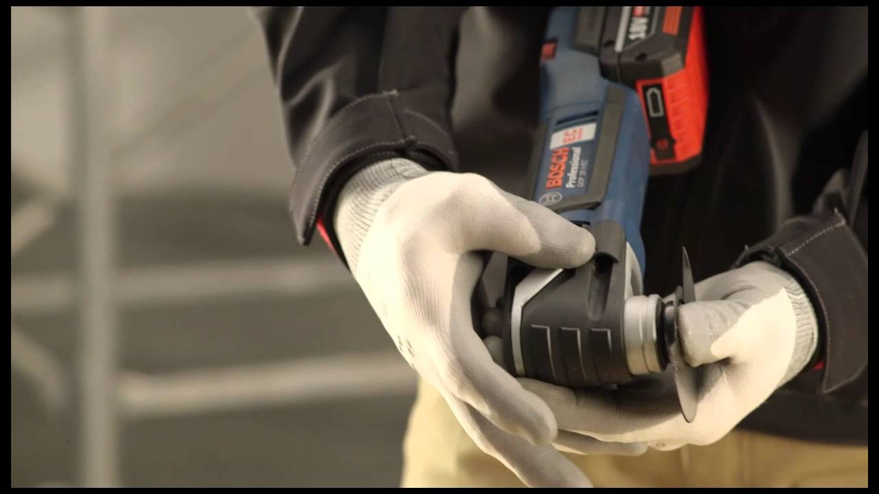 Bosch GOP 18 V-EC Professional Cordless Multi-Cutter - YouTube