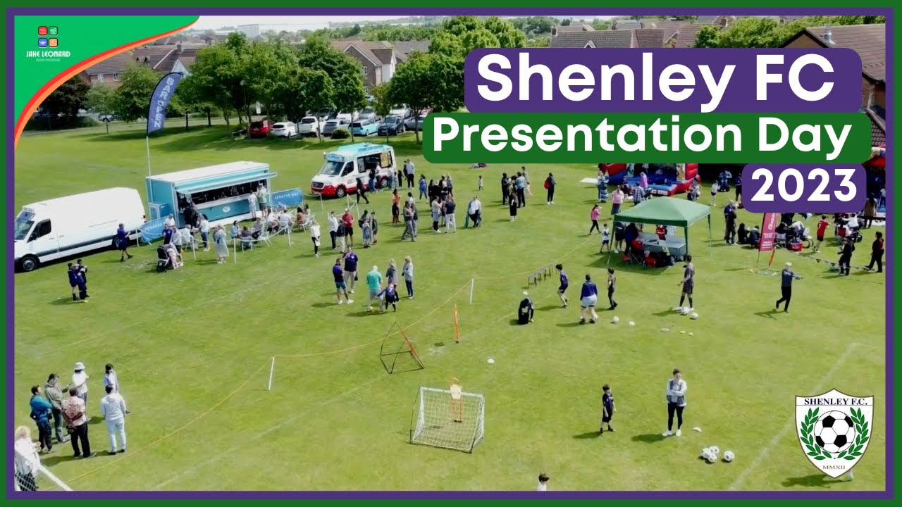 Shenley FC Presentation Day Drone Film - YouTube