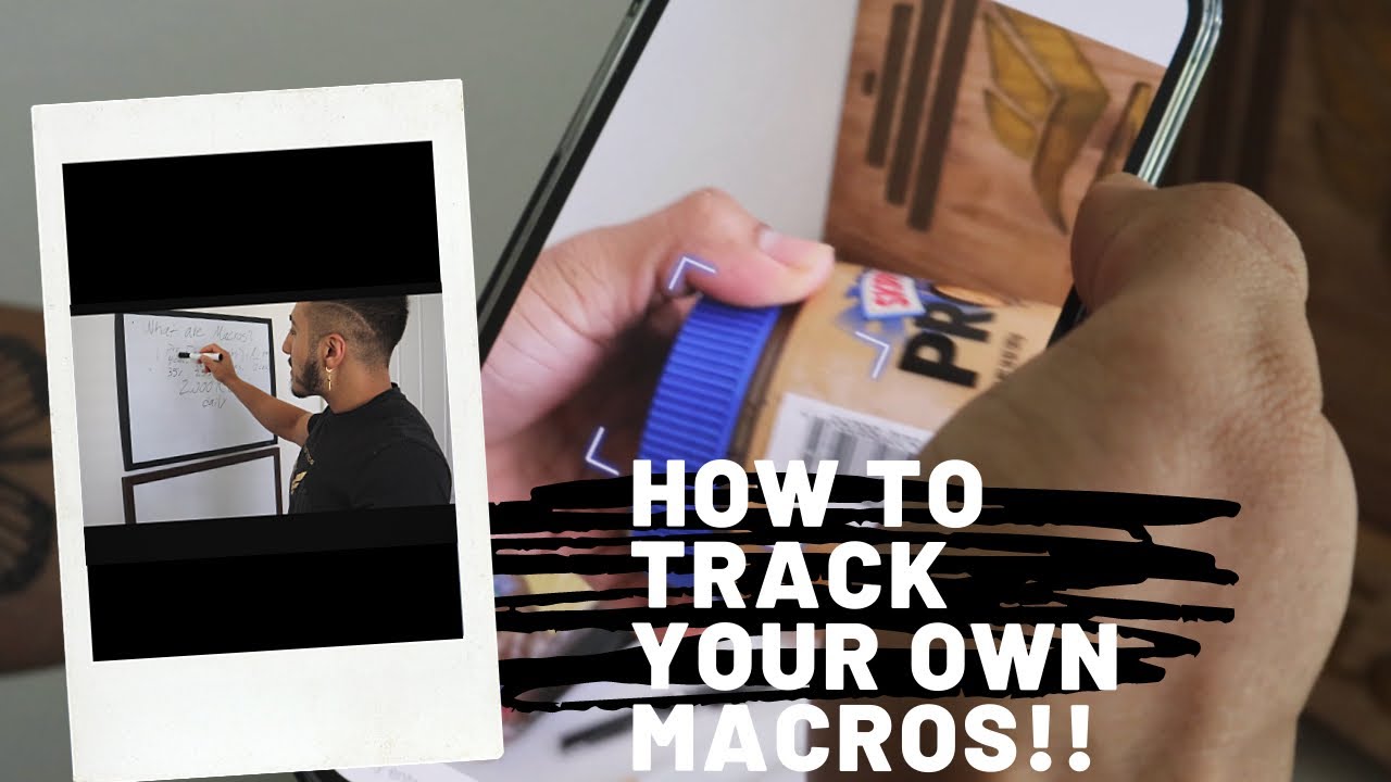 Diet hack (How to track your macros 101) - YouTube