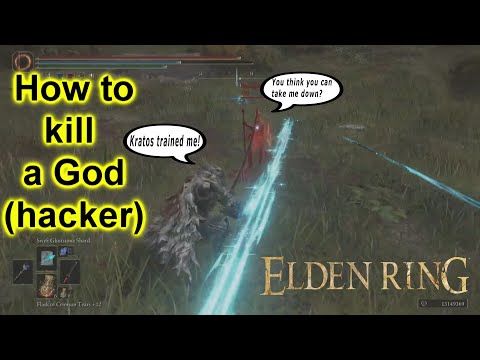 Elden Ring- how to kill a hacker - YouTube