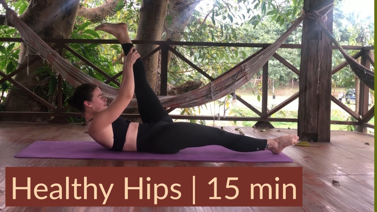 HEALTHY HIPS | 15 minute Pilates workout - YouTube