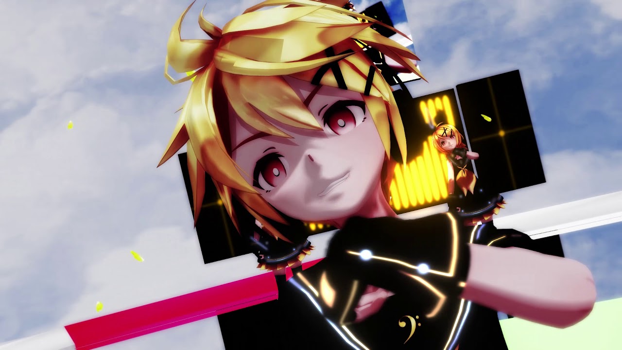 [MMD] Len Kagamine Cover - Cake [Sour Len and Rin] - YouTube