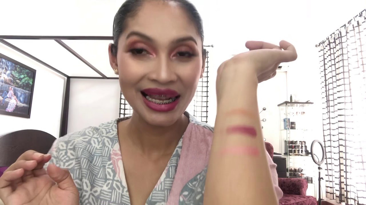 ANAS COSMETICS Rosegold Palette (swatches review) - YouTube