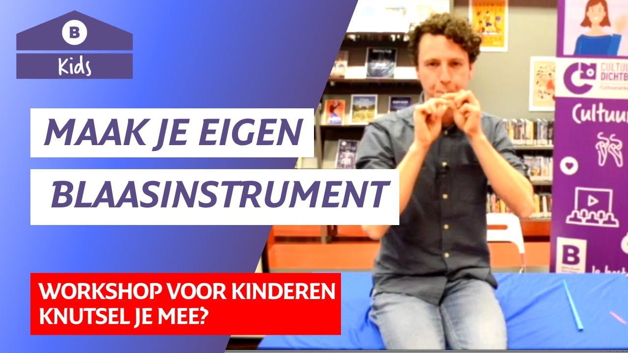 Maak jouw eigen blaasinstrument - YouTube