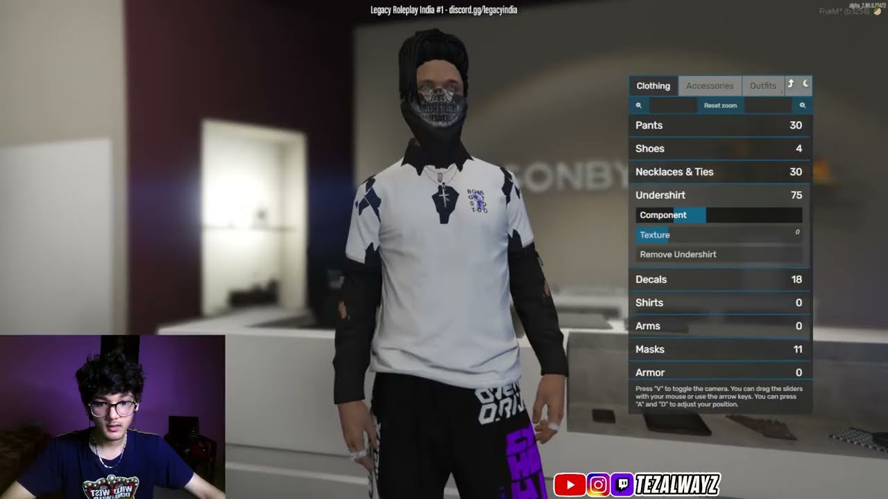 GTA V RP Live 🔴Tez Legacy Roleplay India | Hindi RP FiveM - YouTube