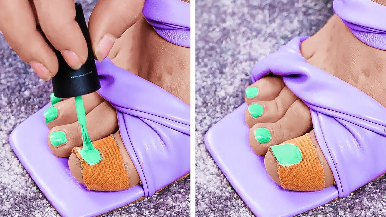 Random Foot Hacks To Save Your Day - YouTube