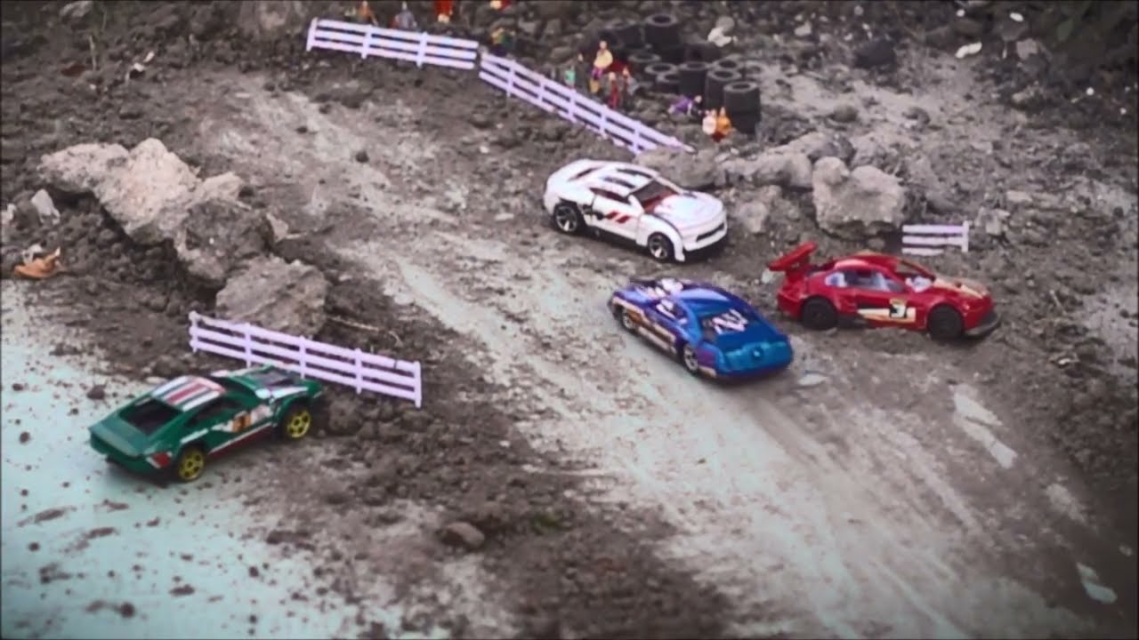 Crashable Hot Wheels Race Cars Crash Compilation 1000fps - YouTube