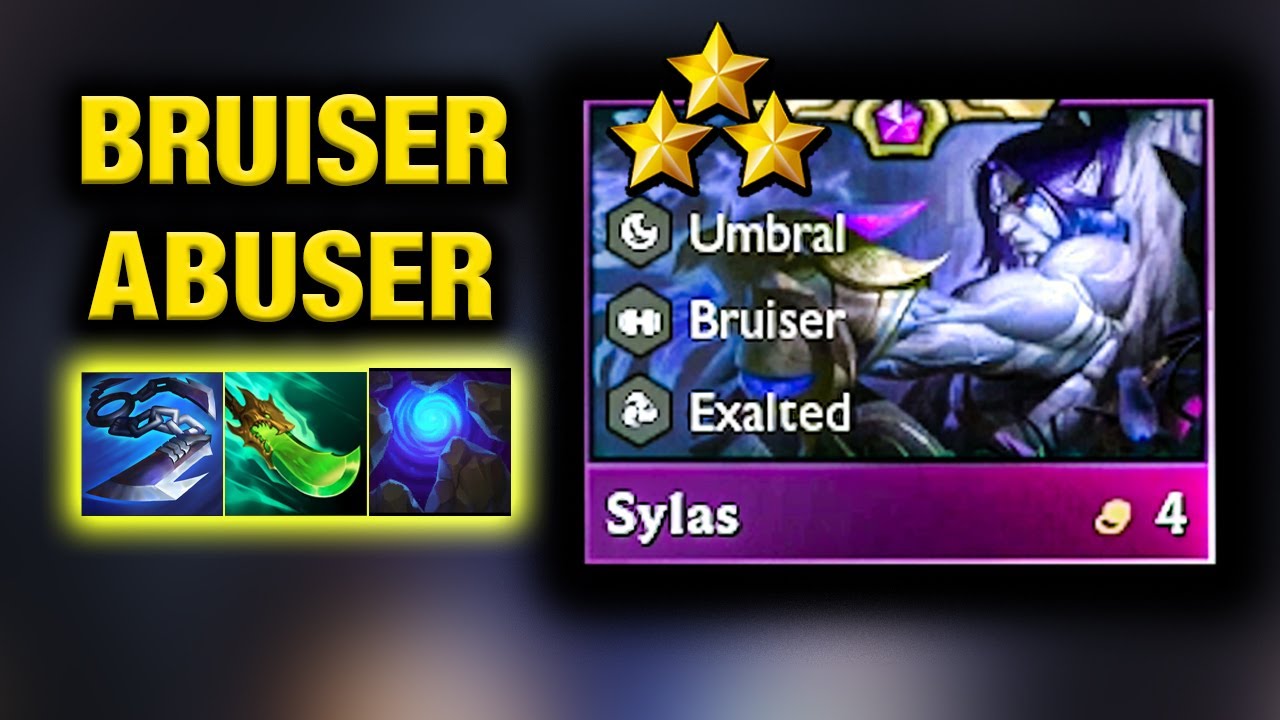 SYLAS ⭐⭐⭐ft. 7 BRUISER 5 FORTUNE | HYPER ROLL | TFT Inkborn Fables ...