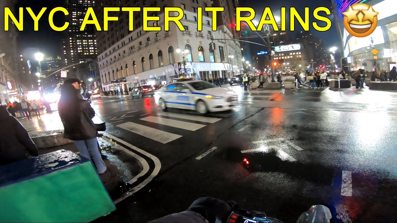Surron NYC - There's Something Magical About NYC After a Rainstorm - YouTube