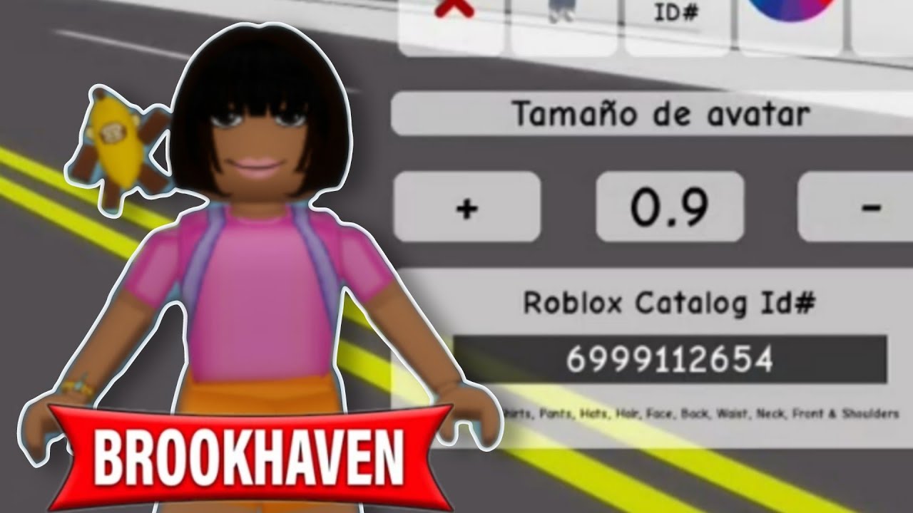 ¿🌸🐒Cómo hacer a Dora la Exploradora en Brookhaven gratis🐒🌸? - YouTube
