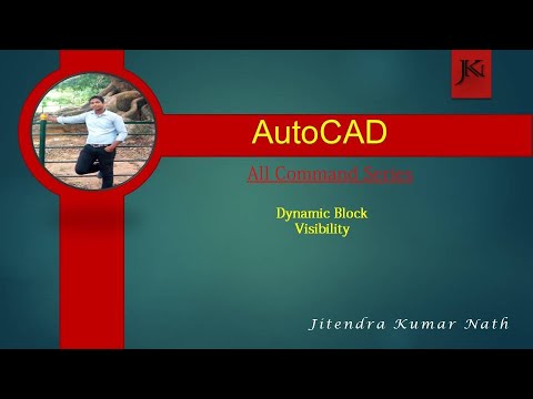 How to make Dynamic Block in AutoCAD (Visibility Option) - YouTube