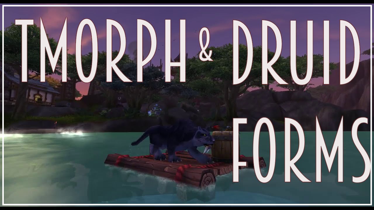 tMorph & Druid Forms - YouTube