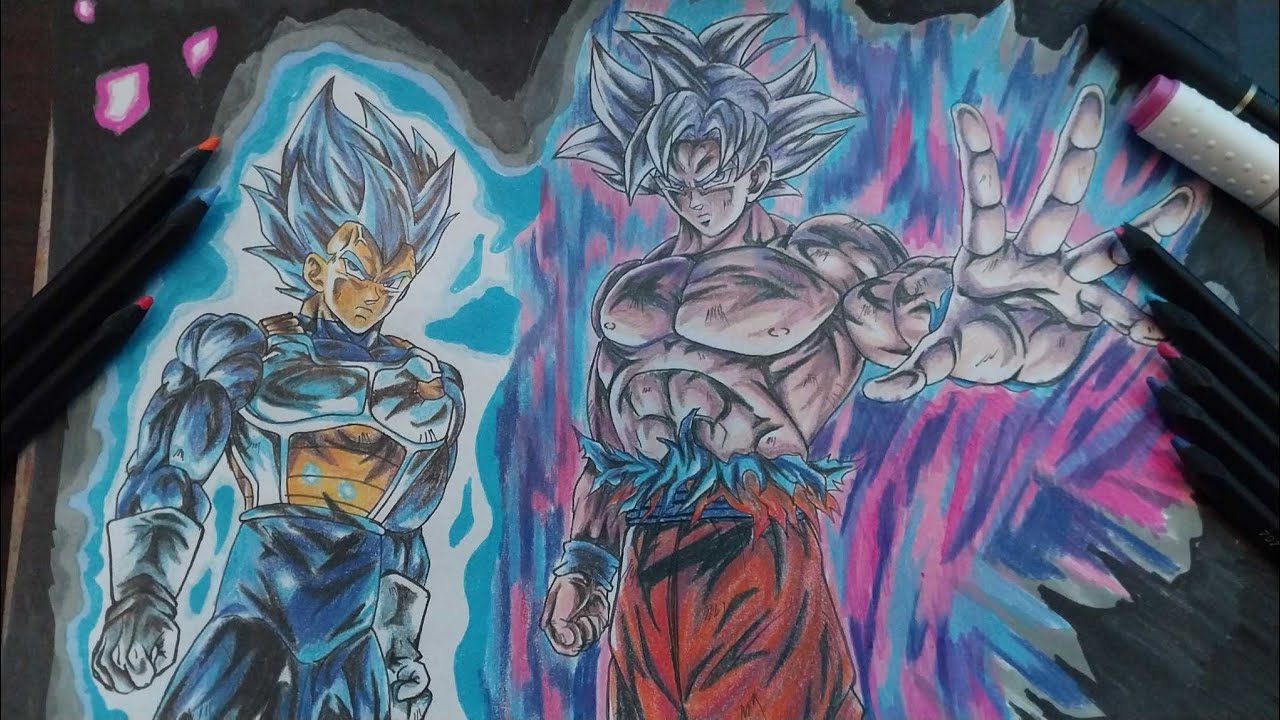 Vegeta Super Saiyan Blue Evolved. Goku MUI. Dragon Ball Super. goku ...