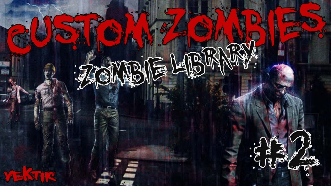 Custom Zombies | "Zombie Library" #2 - YouTube