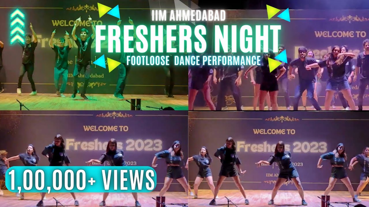 Freshers Dance Performance - 2023 || Footloose - IIM Ahmedabad - YouTube