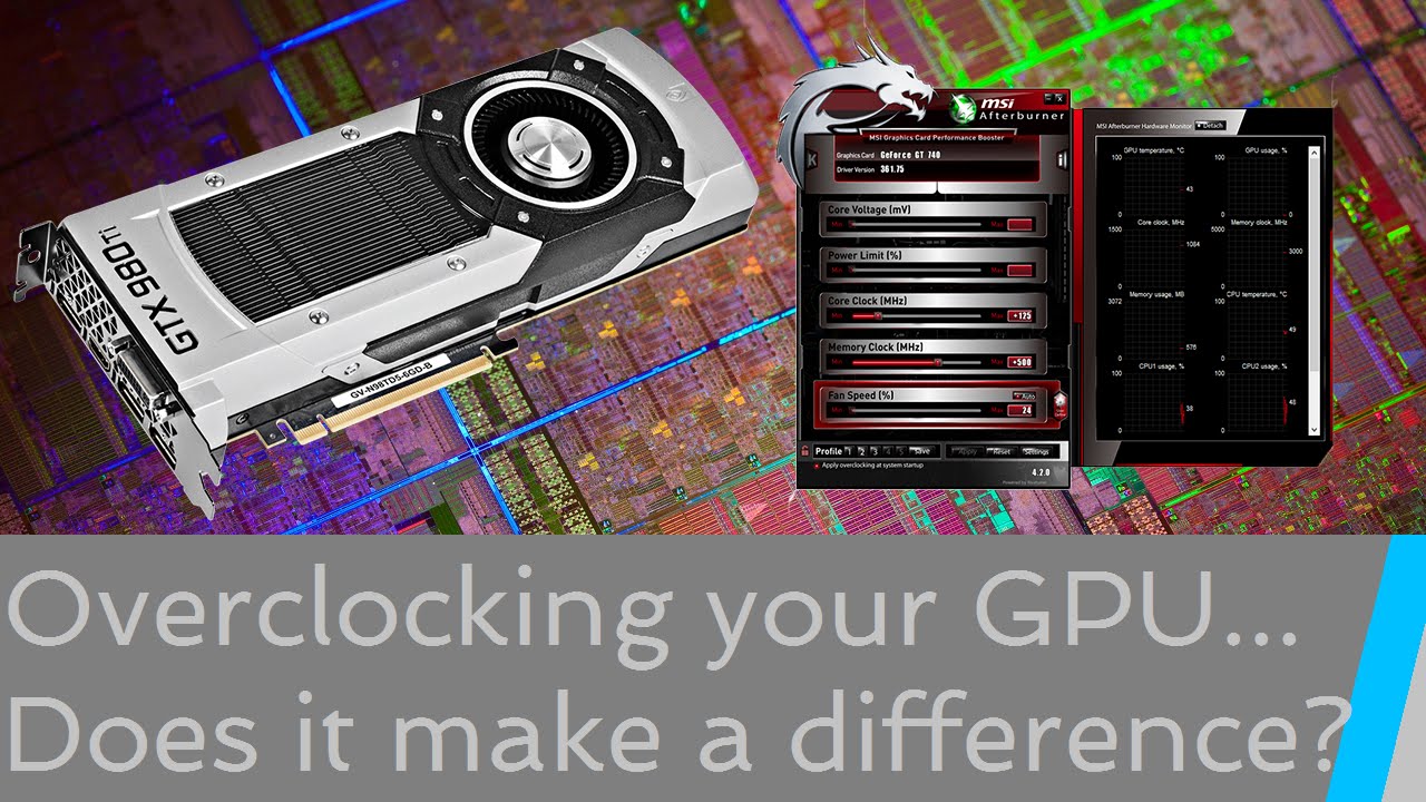 Overclocking your GPU, does it make a difference? - YouTube