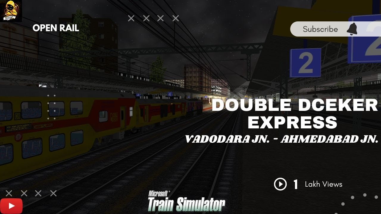 NIGHT JOURNEY / 12931 MUMBAI AC DOUBLE DECKER EXPRESS/ WESTERN RAILWAY ...