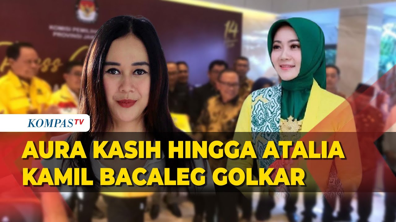 Aura Kasih dan Atalia Ridwan Kamil Bakal Maju ke Senayan Lewat Partai Golkar - YouTube