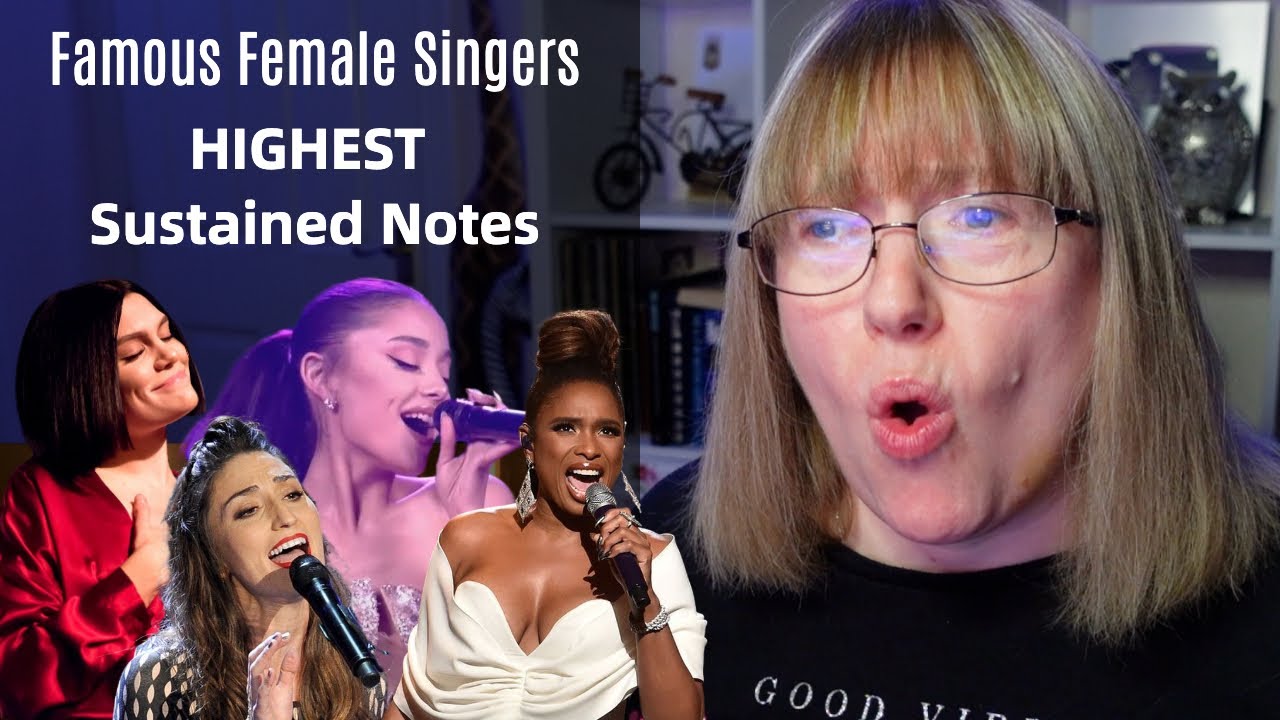 Vocal Coach Reacts to Famous Female Singers HIGHEST Sustained Notes ...