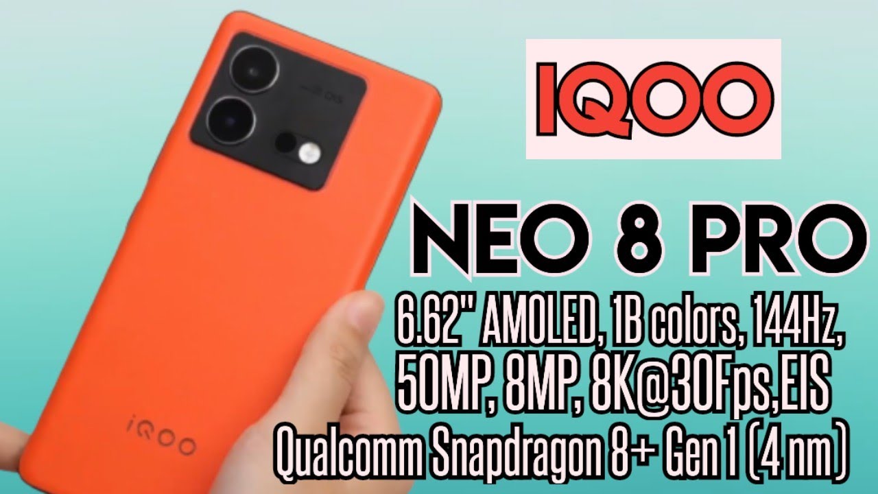 IQOO Neo 8 Pro | 120W চার্জার, 144Hz রিফ্রেশ ফোন | IQOO Neo 8 Pro ...