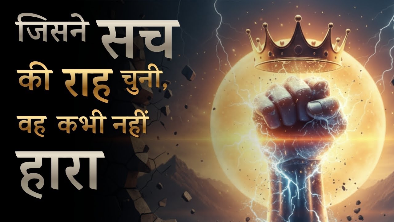 सच्चाई की राह कठिन है पर विजयी है | The Power of Truth | Truth Always ...