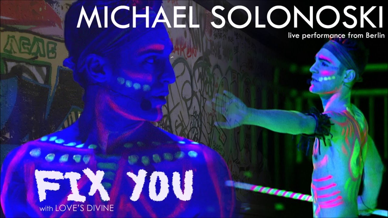 Michael Solonoski - Fix You Live Performance - YouTube