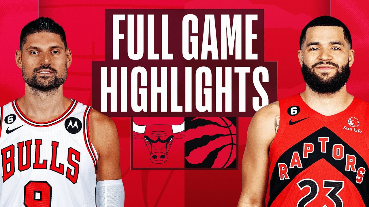 BULLS at RAPTORS | NBA FULL GAME HIGHLIGHTS | November 6, 2022 - YouTube