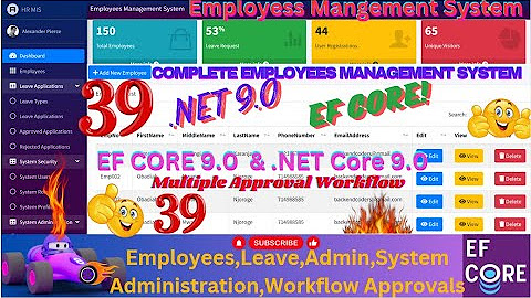 EMPLOYEES MANAGEMENT SYSTEM - YouTube