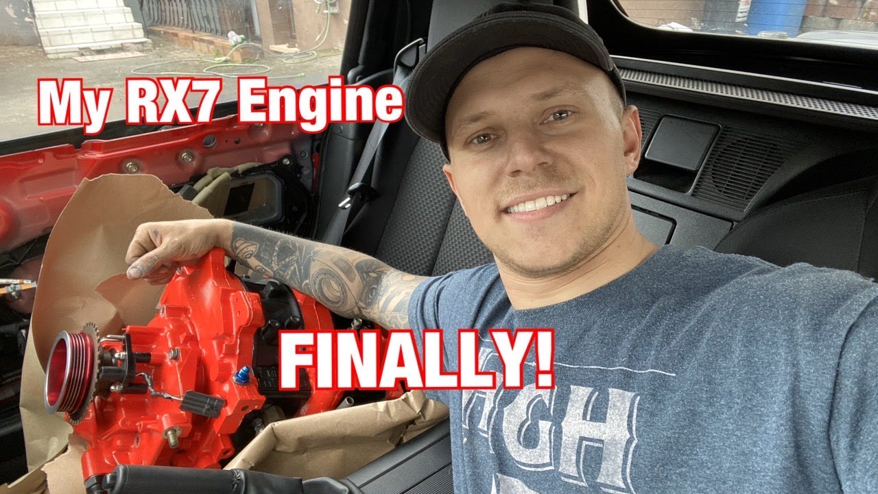 Picking up my RX7 Engine | Porting RX7 Intake Manifold | Engine Bay ...