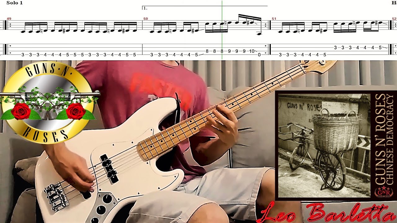 Better - Bass Cover + Original TAB | Guns N' Roses @gunsnroses - YouTube