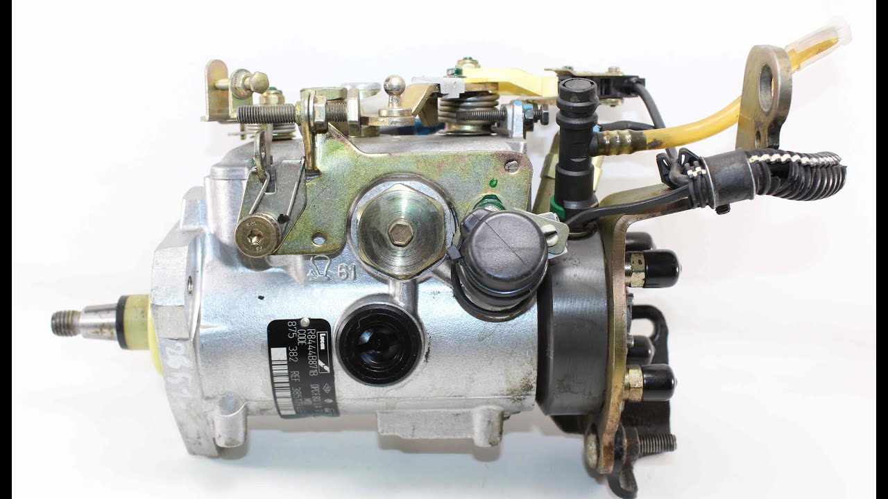 باز و بستن پمپ لوکاس "دی پی سی" DIESEL PUMP DPC lucas - YouTube