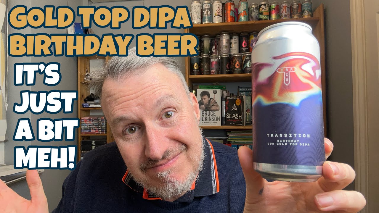 Transition Gold Top Double IPA from Track Brewing - YouTube