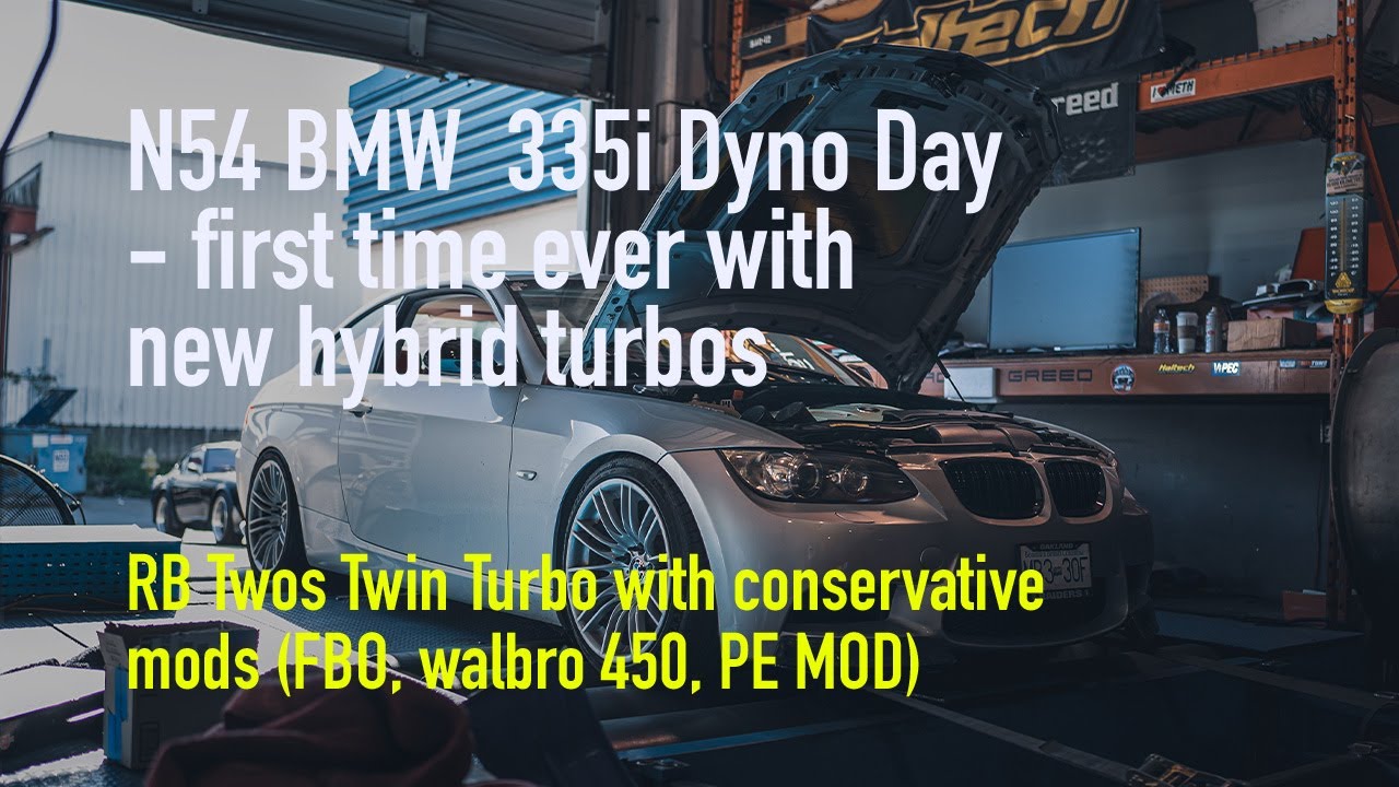 BMW 335i N54 Dyno Day | RB Two Turbos Power Reveal! FAST with ...
