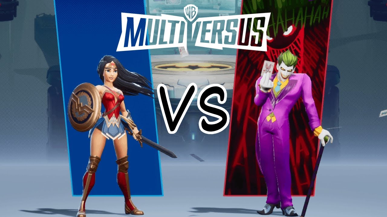 Wonder Woman Vs The Joker | MultiVersus - YouTube