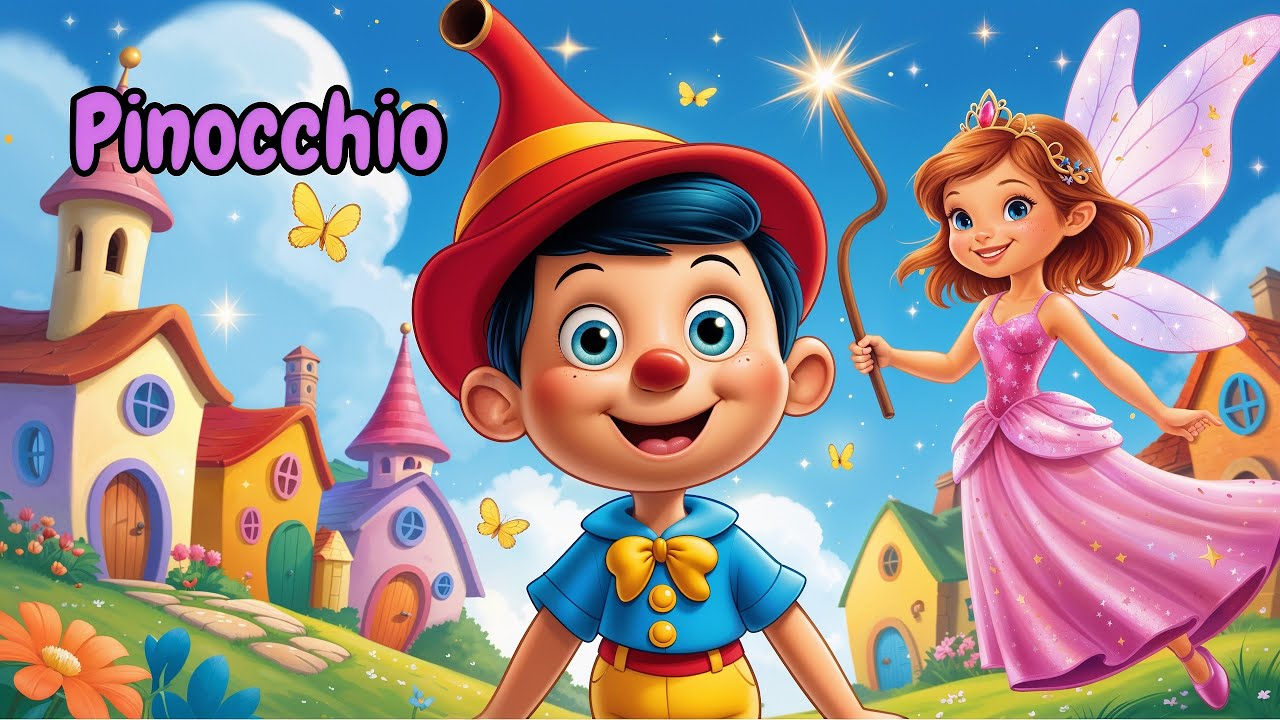 Pinocchio | Fantasy story | Fairy tale - Lee's Little Story - YouTube