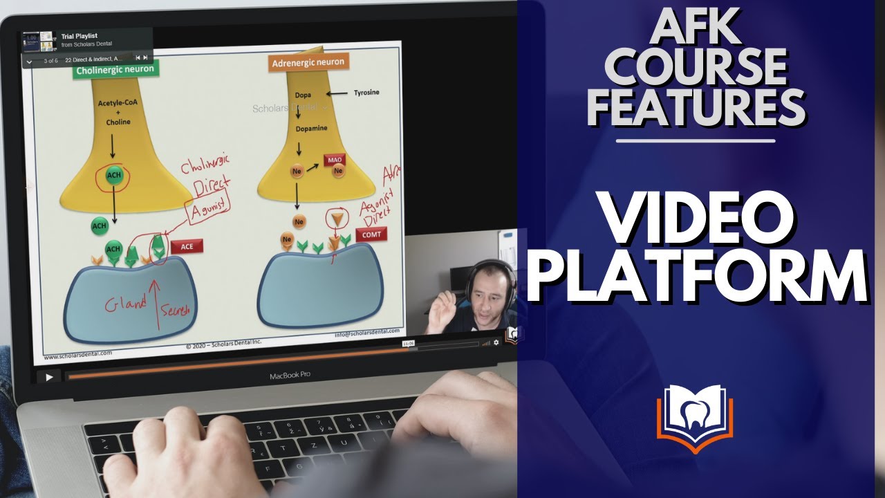 Video Platform & Lectures | AFK Course Features | NDEB AFK Course - YouTube